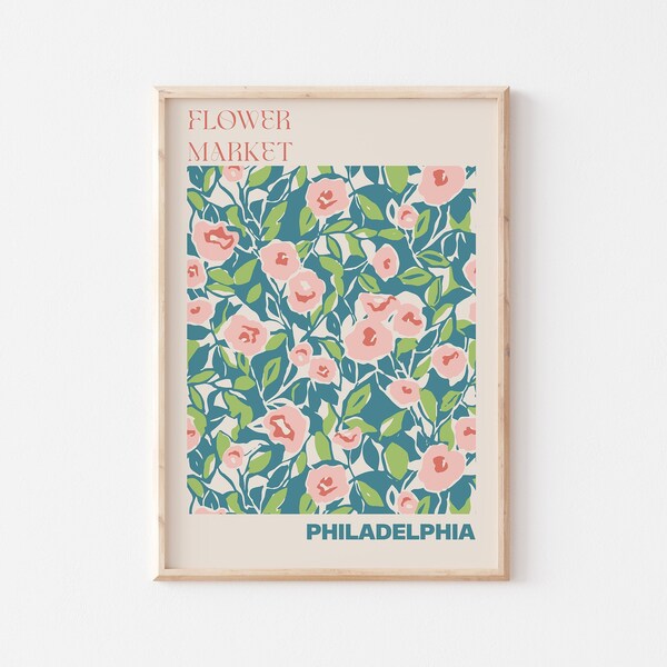California Poppy Flower Market Art Print, California Poppy Wall Art ...