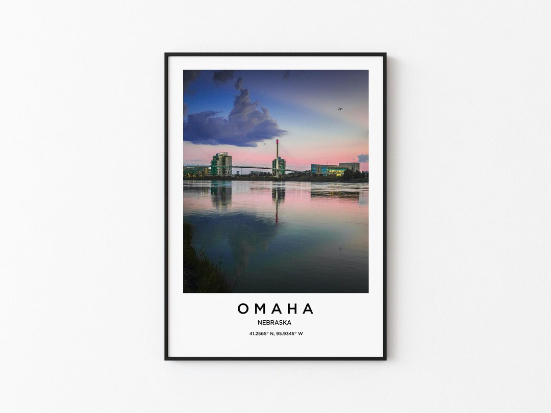 Omaha Art, Omaha Print, Omaha Poster, Omaha Art, Omaha Photo, Omaha Map ...