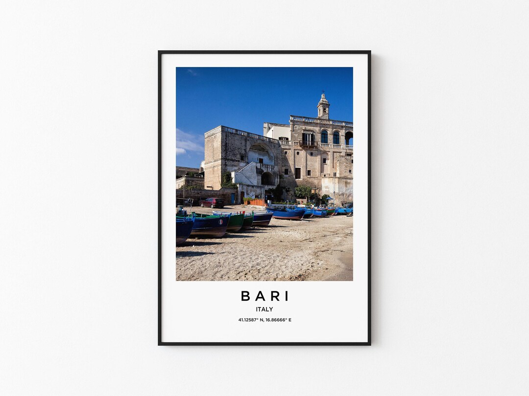 Bari Art, Bari Print, Bari Poster, Bari Art, Bari Photo, Bari Map, Bari ...