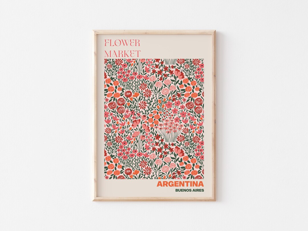 Argentina Poster, Argentina Wall Art, Argentina Personalised Travel ...