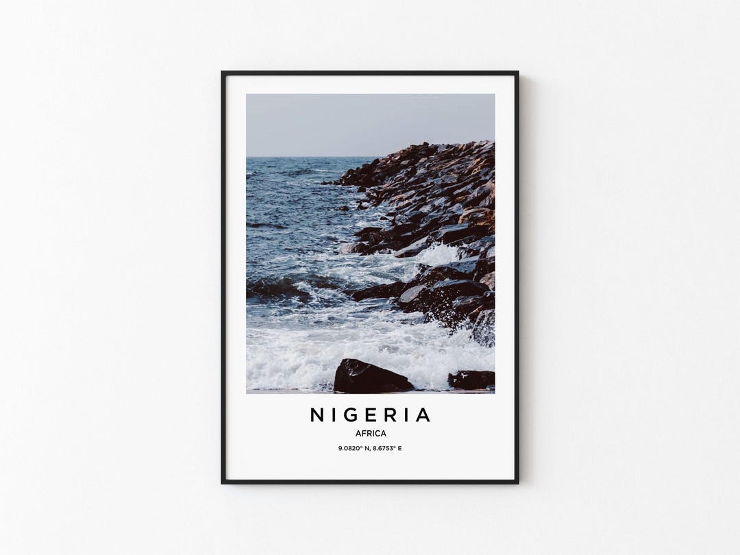 Nigeria Art, Nigeria Print, Nigeria Poster, Nigeria Art, Nigeria Photo ...