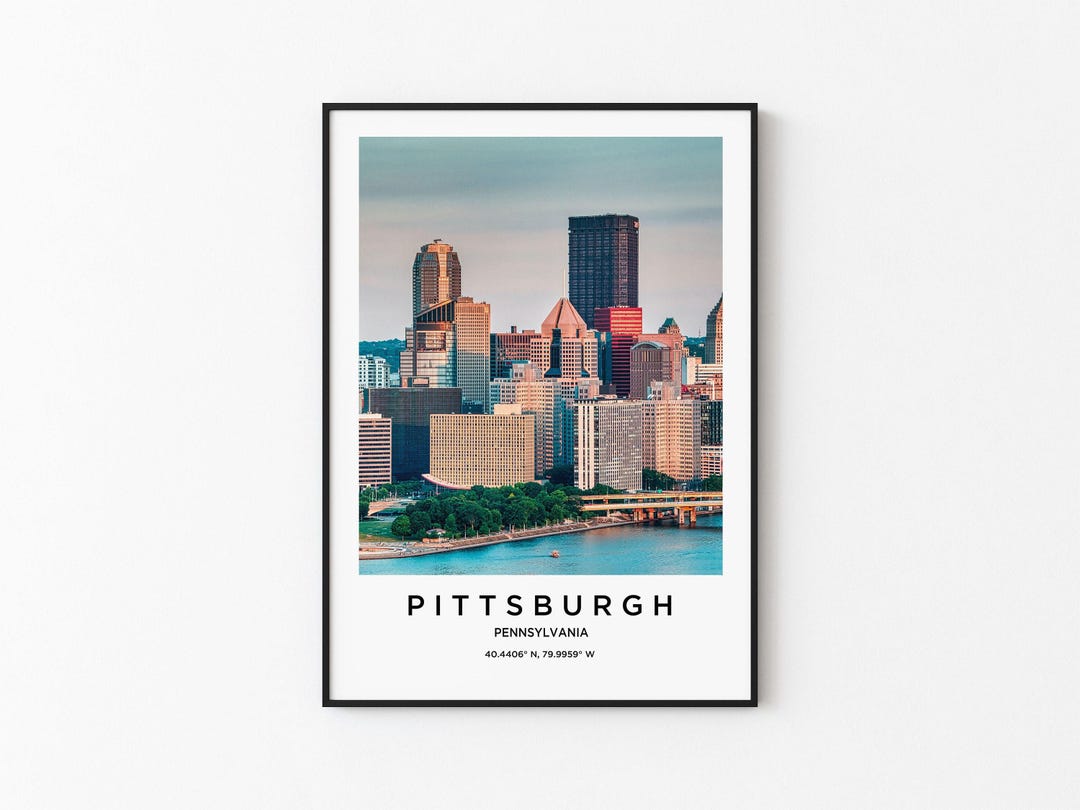 Pittsburgh Art, Pittsburgh Print, Pittsburgh Poster, Pittsburgh Art ...