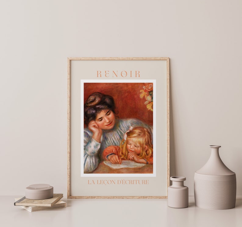 Renoir Poster August Renoir Print Renoir Wall Art Renoir - Etsy