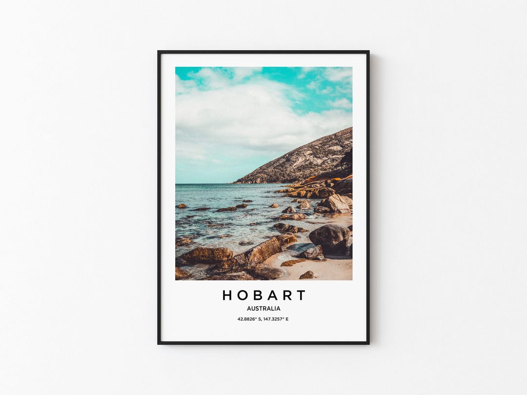 Hobart Art, Hobart Print, Hobart Poster, Hobart Art, Hobart Photo ...