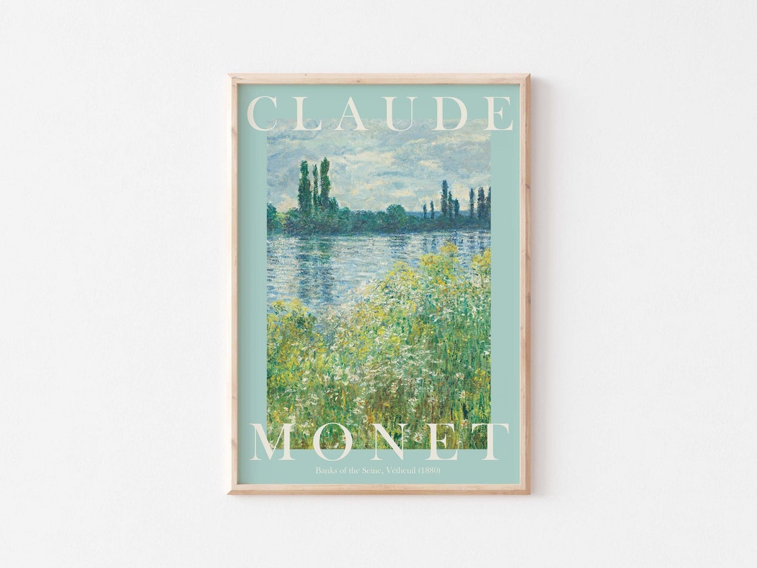 Monet Poster, Claude Monet Print, Monet Wall Art, Monet Picture, Modern ...