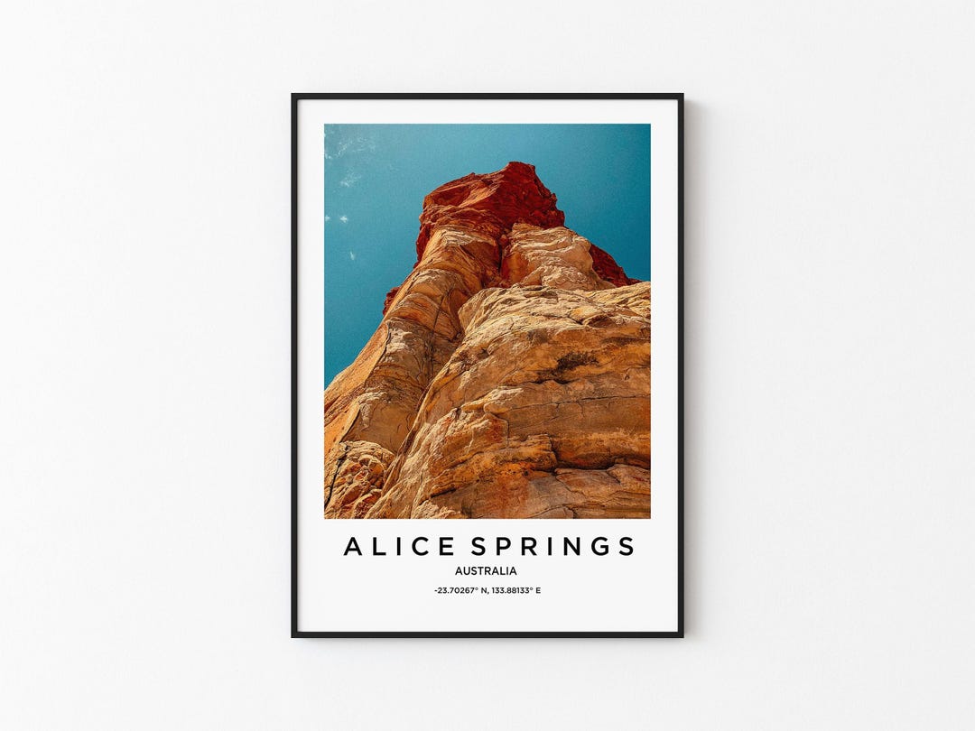 Alice Springs Art, Alice Springs Print, Alice Springs Poster, Alice ...