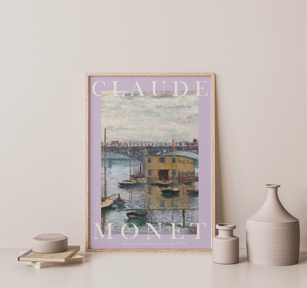 Monet Poster, Claude Monet Print, Monet Wall Art, Monet Picture, Modern ...