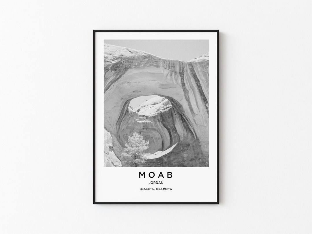 Moab Art, Moab Print, Moab Poster, Moab Art, Moab Photo, Moab Map, Moab ...