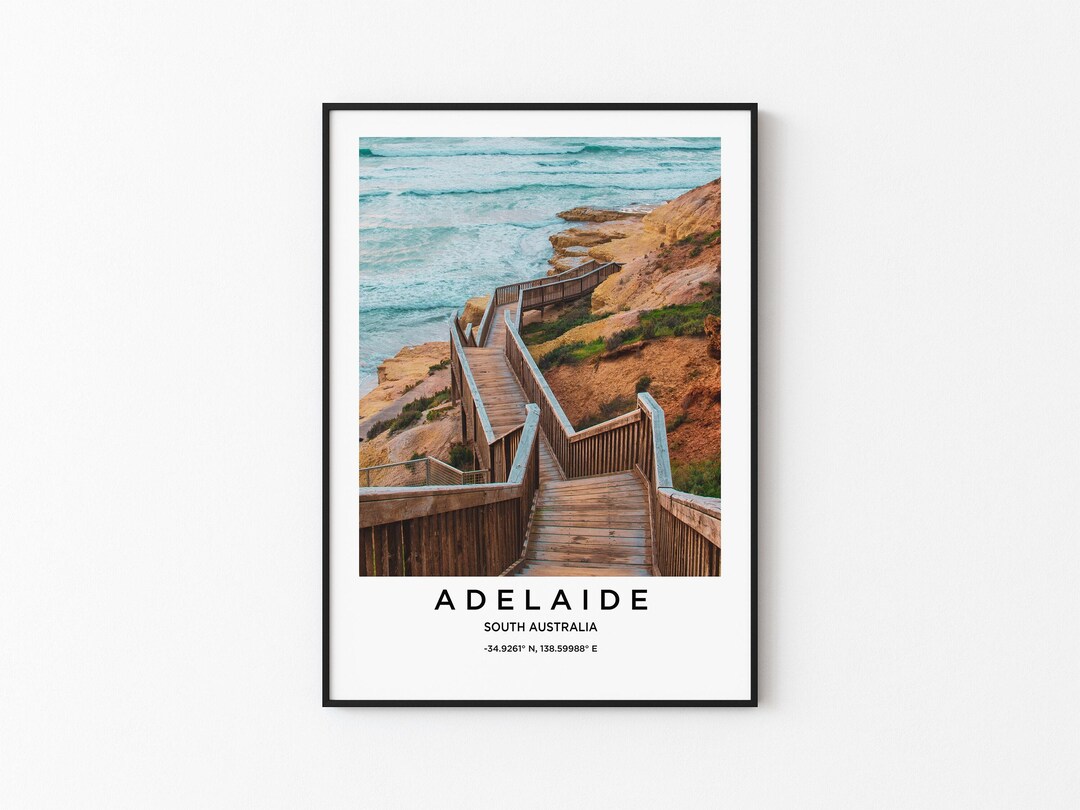 Adelaide art, Adelaide Print, Adelaide Poster, Adelaide Art, Adelaide ...