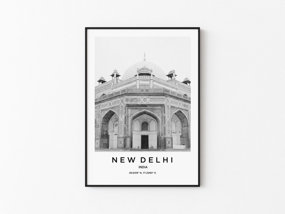 New Delhi Art, New Delhi Print, New Delhi Poster, New Delhi Art, New ...