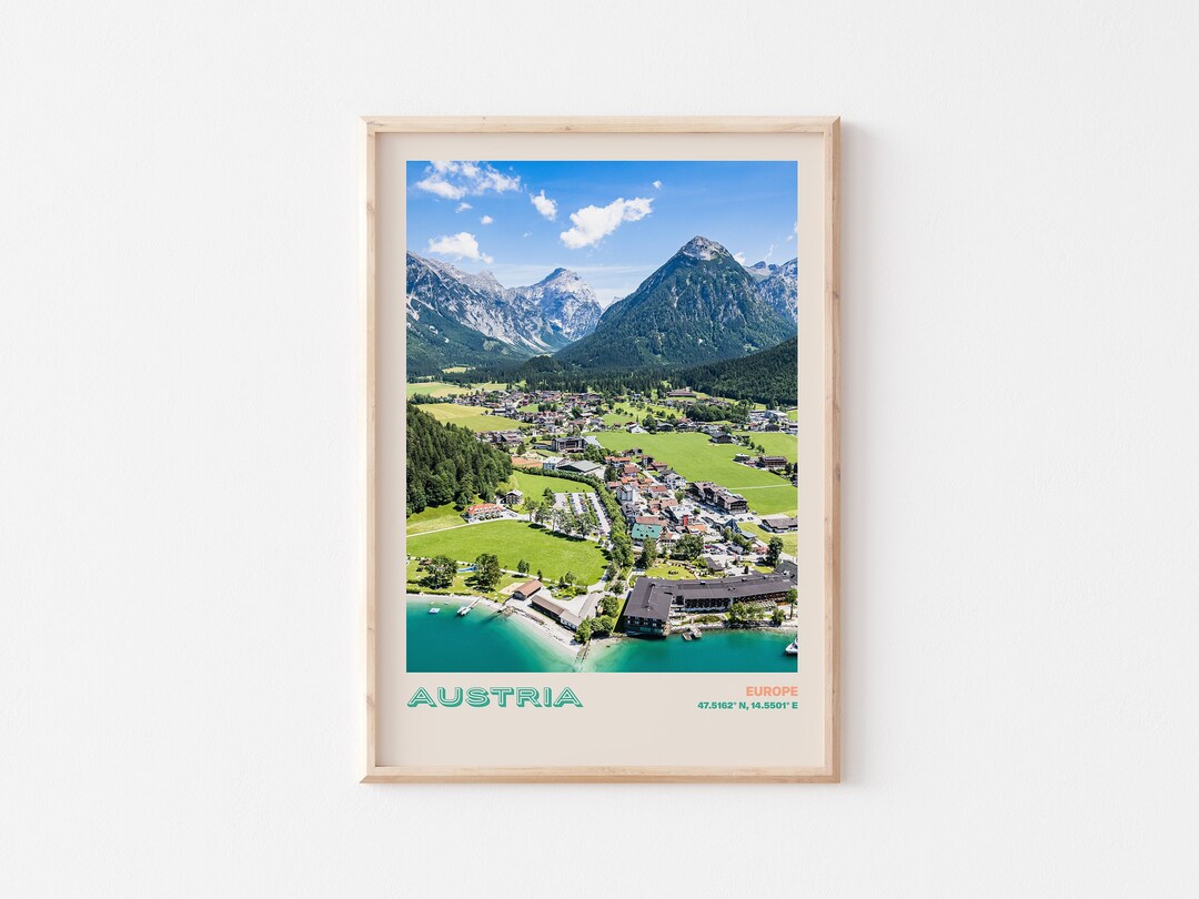 Austria Travel Poster, Austria Print, Austria Photo Print, Austria Wall ...