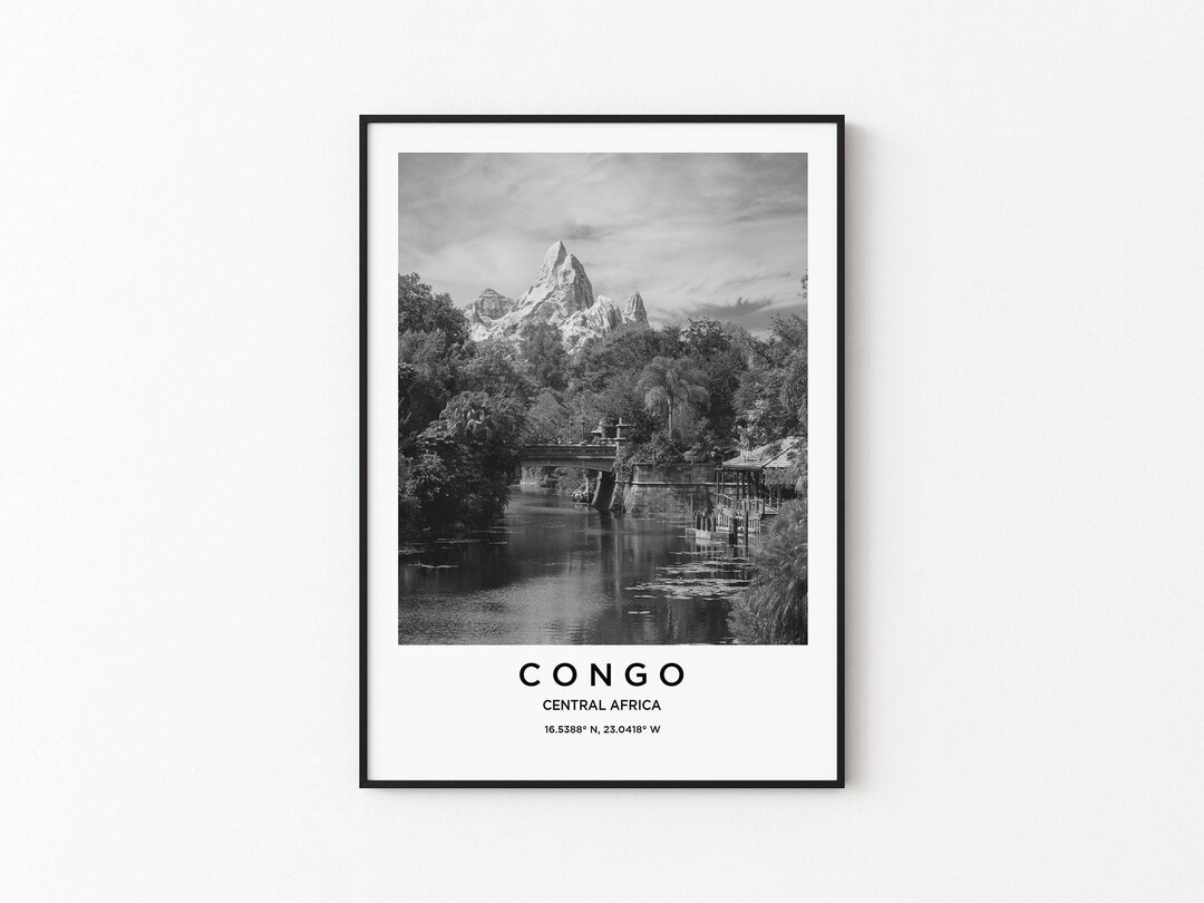 Congo Art, Congo Print, Congo Poster, Congo Art, Congo Photo, Congo Map ...