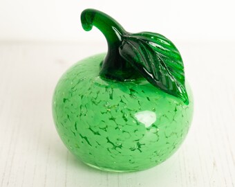 Blown Glass Apple | Etsy