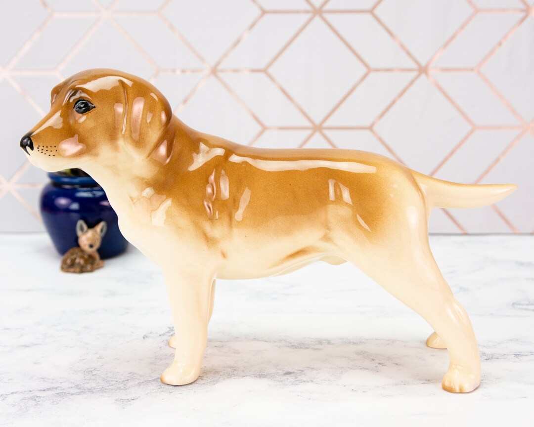 Figurine en porcelaine fine Coopercraft Labrador vintage - Etsy France