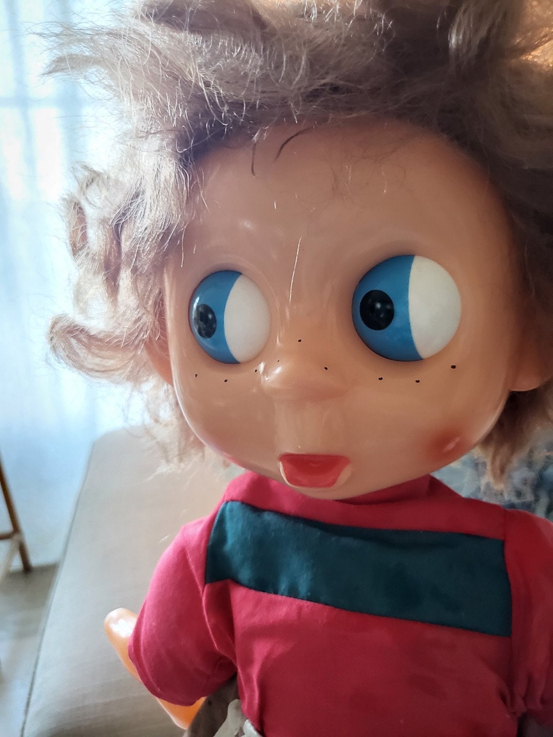 Peculiar, Weird, Creepy Old Russian DOLL, From the 80s - Made in Russia ...