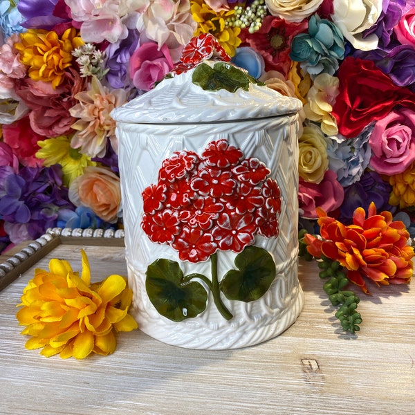 Flower Canister - Etsy
