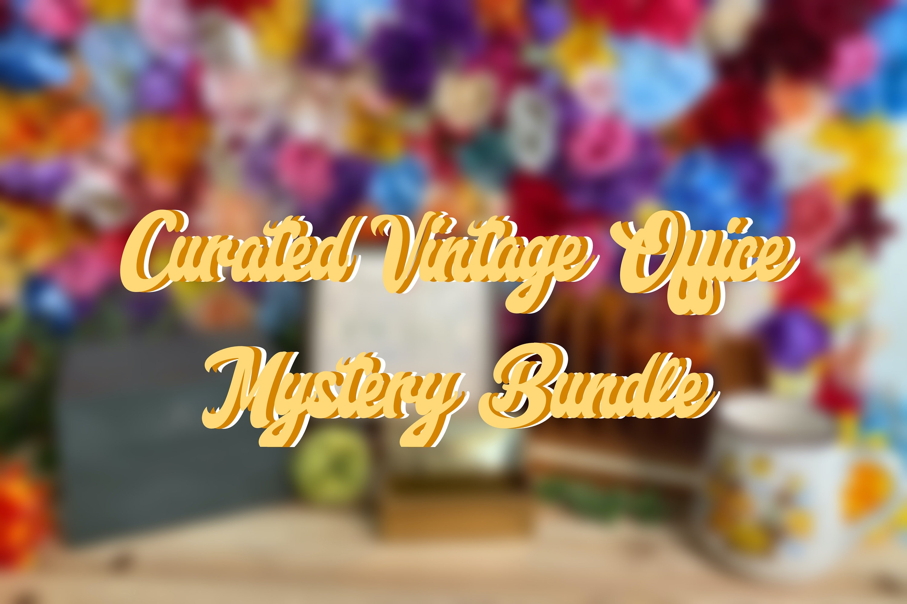 Vintage Curated Mystery Bundle Retro Home Decor Mystery Gift | Etsy