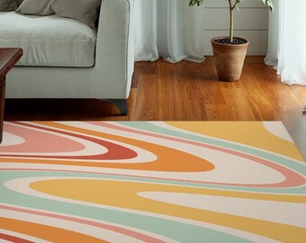 70’s Area Rug - Etsy