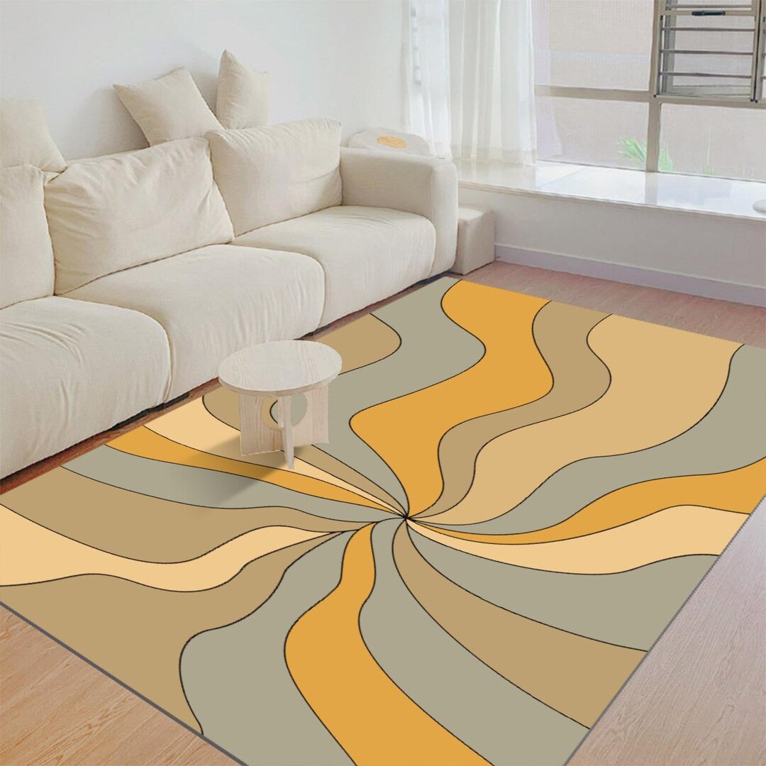 Colorful Colorful Pastel Soft Colors Soft Rug, Minimalist Ruf, Light ...