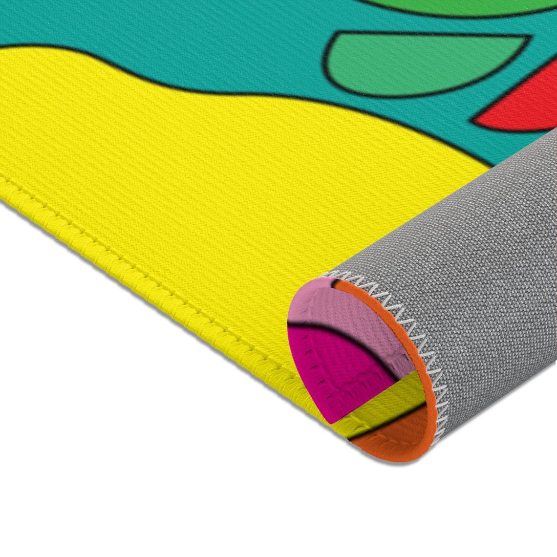 Funky Rug Boho Style Rug Pop Art Area Rug Bedroom Rugs - Etsy