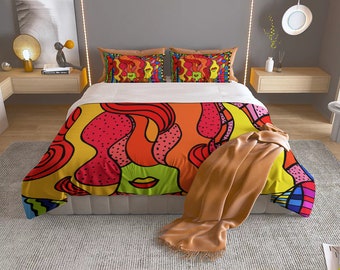 Pop Art Bedding | Etsy