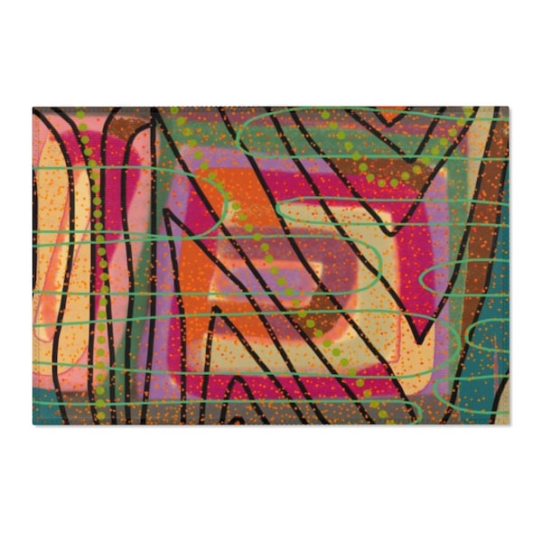 Funky Rug - Etsy