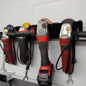 Grinder Holder for Shop. Grinder Tool Organizer Shop or Garage DIGITAL ...