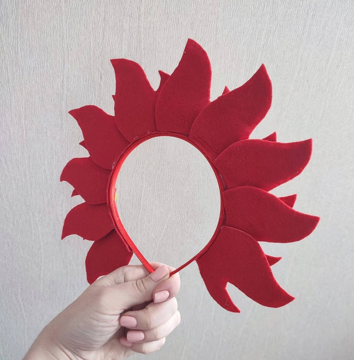 Fire Crown Headpiece Flame Hearband Goddess Headpiece Flame Costume ...