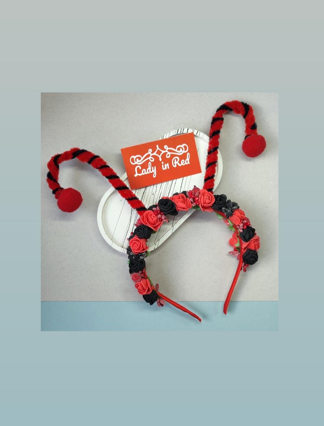 Ladybug Headband Ladybug Birthday Party Custom Ladybug Costume Lady Bug ...