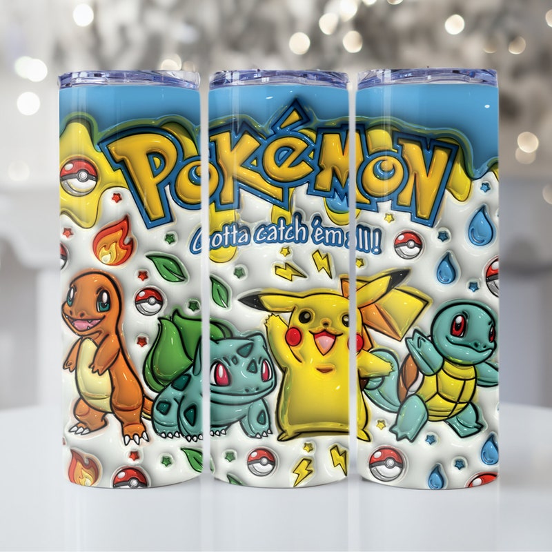 Pikachu Drinks Bottles - Etsy