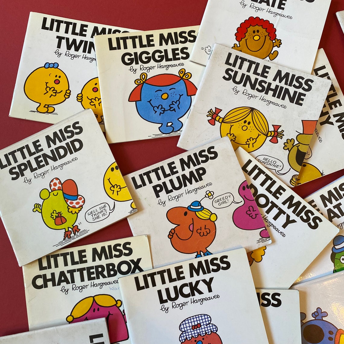 Little Miss 1980s Roger Hargreaves Books Original Vintage - Etsy UK