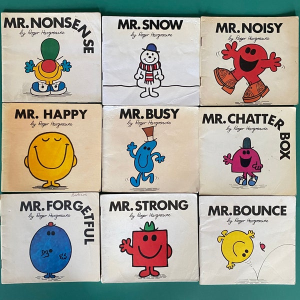 Mr Men - Etsy UK