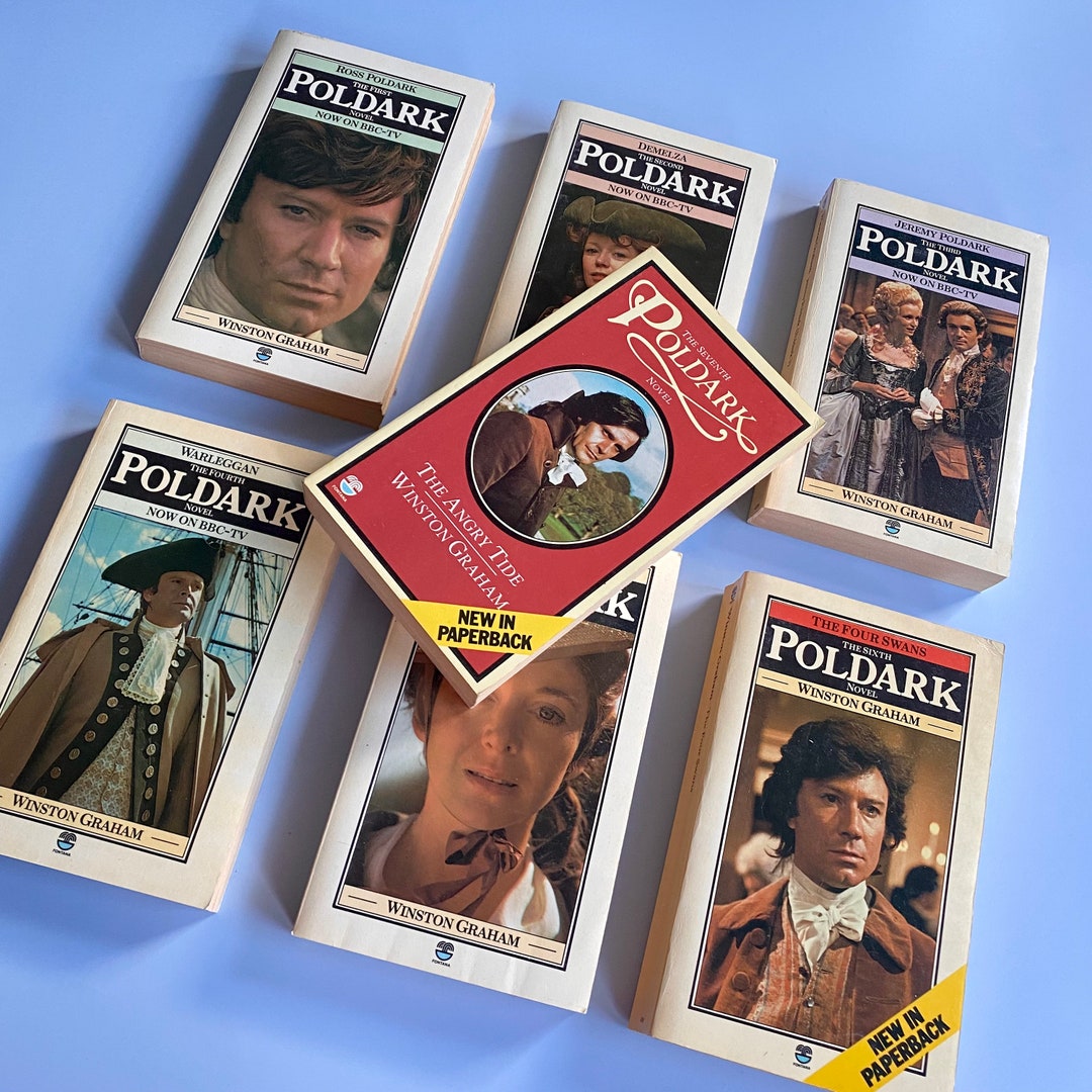 Poldark Romantic Set of 1-7 Winston Graham Poldark 1970s TV Show ...
