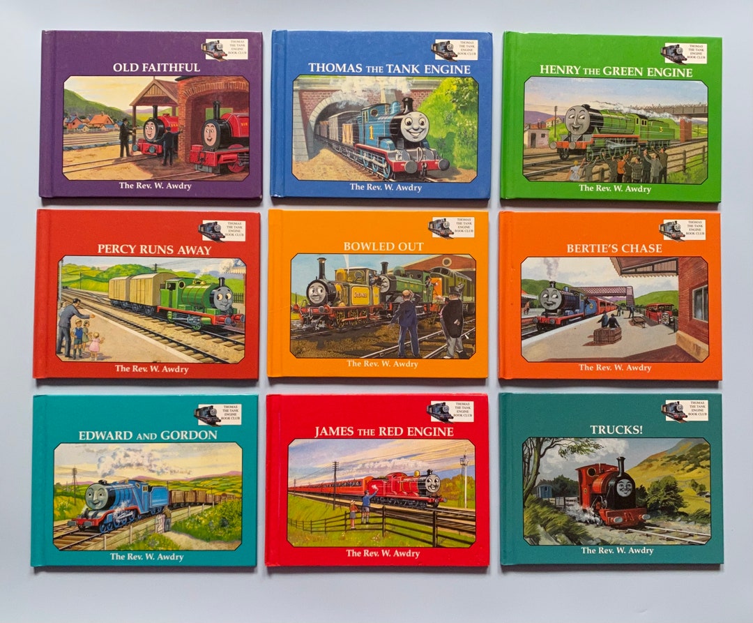 Thomas The Tank Engine & Friends Books Rev W Awdry Books - Etsy France