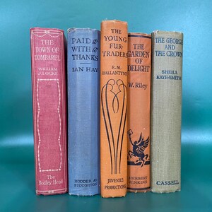 Adopt A Decorative Hardback Books Old Vintage Upcycled Well Loved ...
