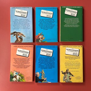 6 Alfred Hitchcock the 3 Investigators Book Lover 1970 Vintage - Etsy