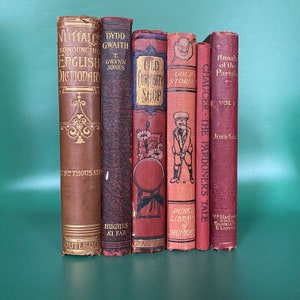 Adopt A Decorative Hardback Books Old Vintage Upcycled Well Loved ...