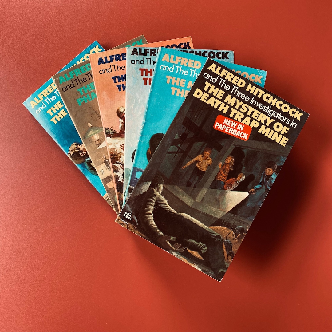 6 Alfred Hitchcock the 3 Investigators Book Lover 1970 Vintage - Etsy