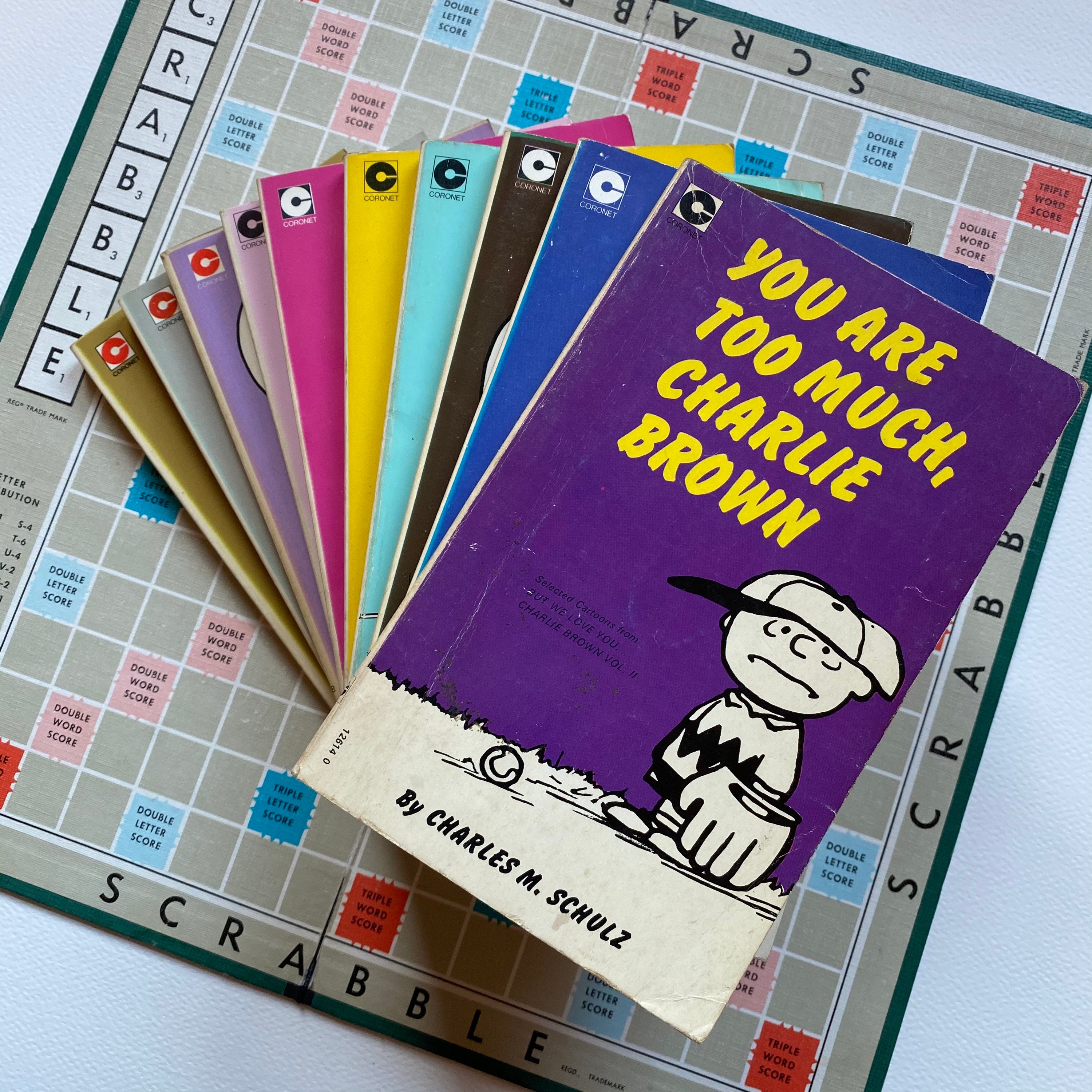 Snoopy Books 21 30 Vintage Peanuts Comic Paperback Books - Etsy