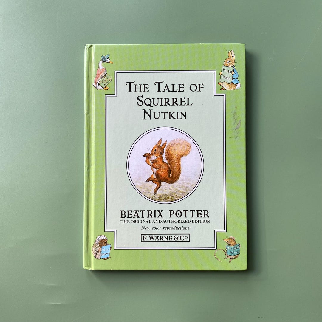 The Tale of Squirrel Nutkin Beatrix Potter Red Books 1992 Beatrix ...