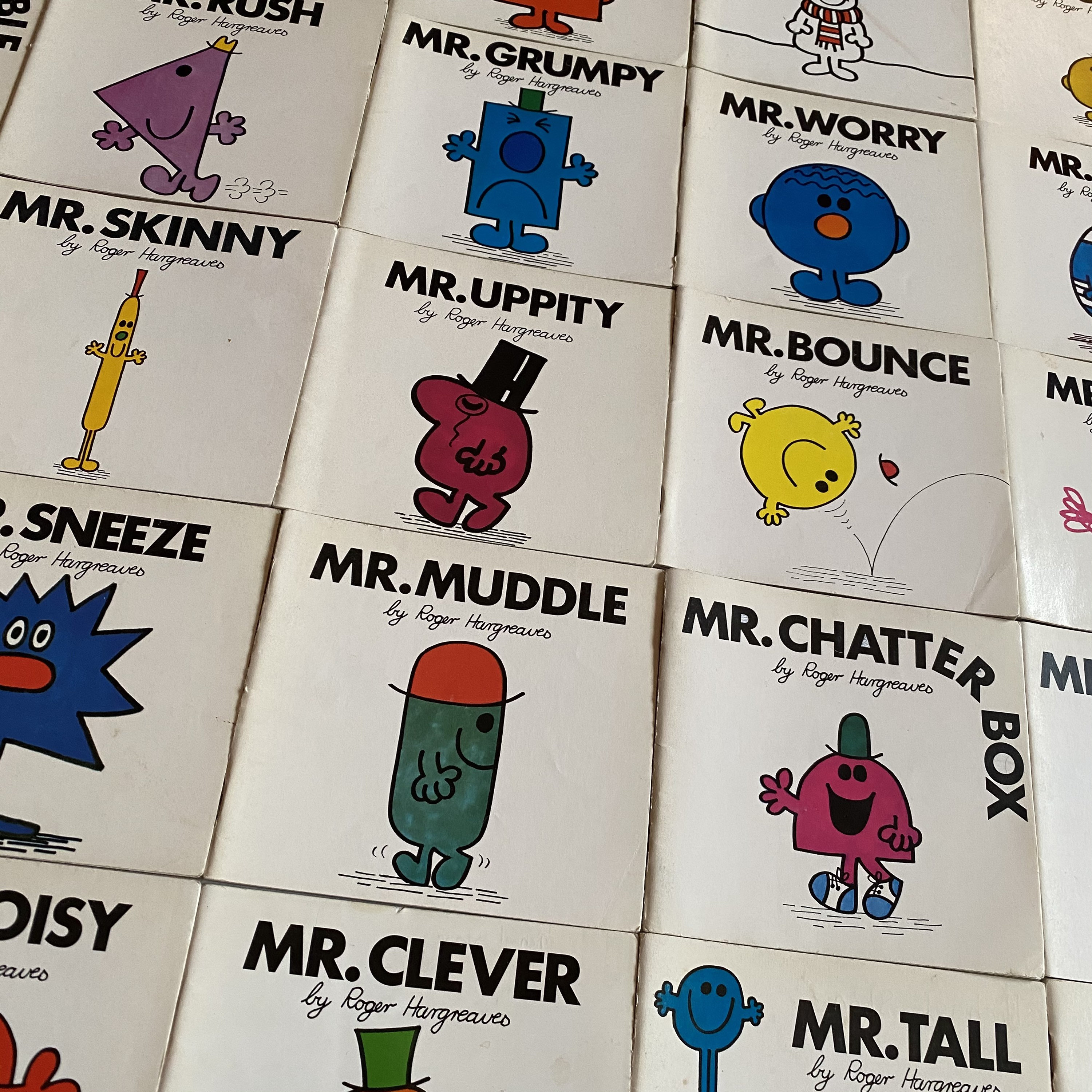 Mr Men 1970s Roger Hargreaves Books Original Vintage Mr Men - Etsy Canada