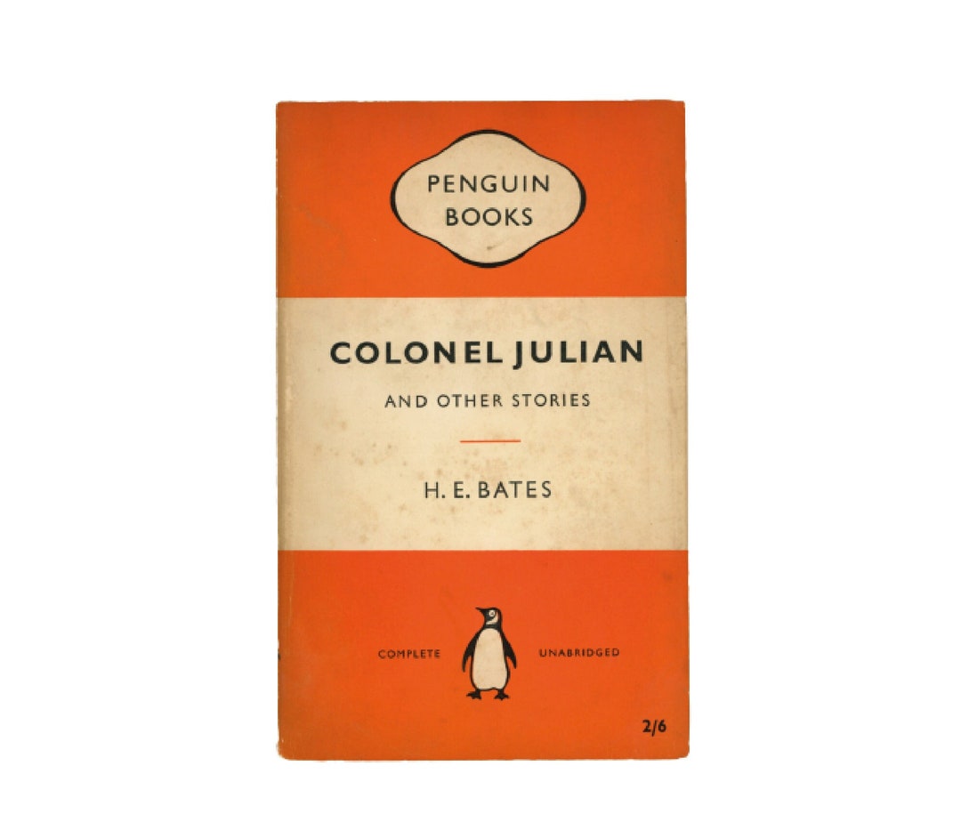 Colonel Julian H E Bates 1953 Vintage Orange Stripe Penguin Classic ...