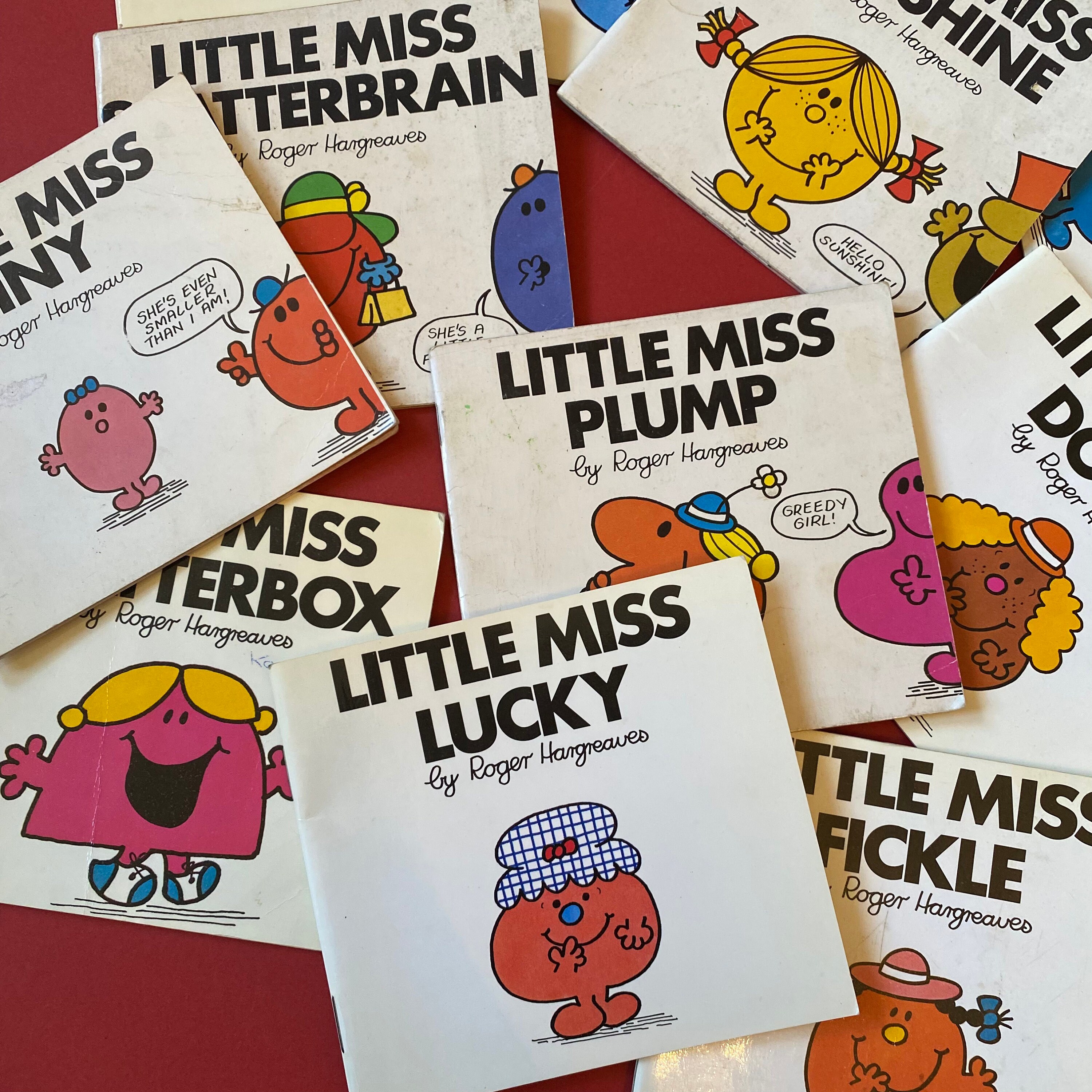 Little Miss 1980s Roger Hargreaves Books Original Vintage - Etsy UK