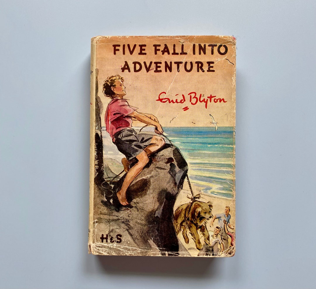 Five Fall Into Adventure Enid Blyton Famous Five 1962 Vintage Famous 5 ...