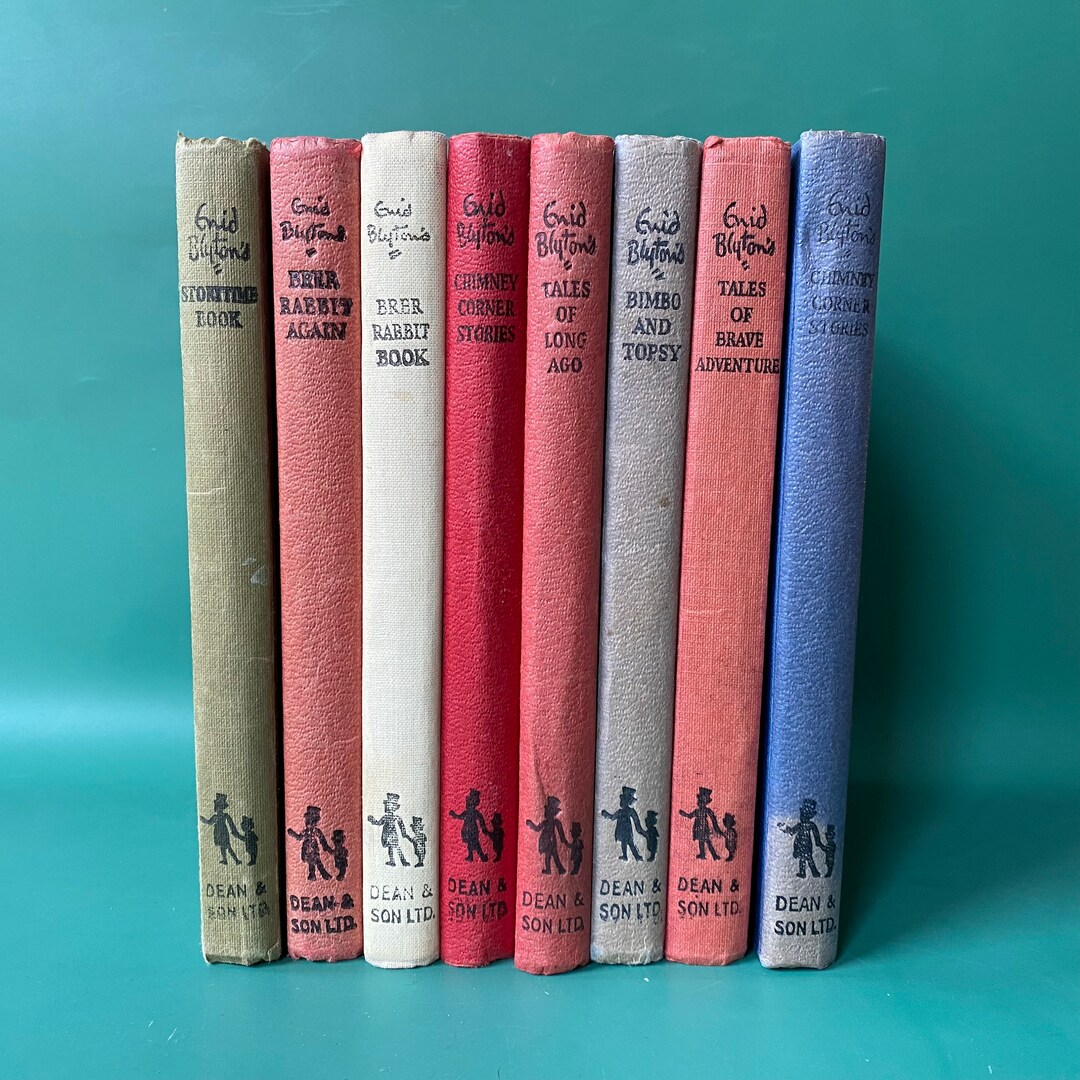 7 Enid Blyton Childrens Storybooks Dean & Sons Ltd 1960s Hardback ...