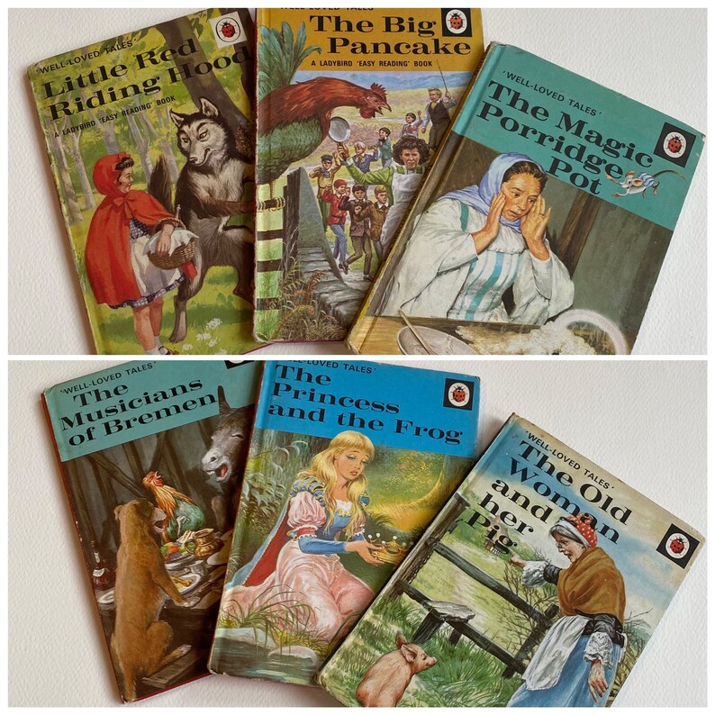 Ladybird Books Full Set of Well Loved Tales 1964 1974 rare - Etsy