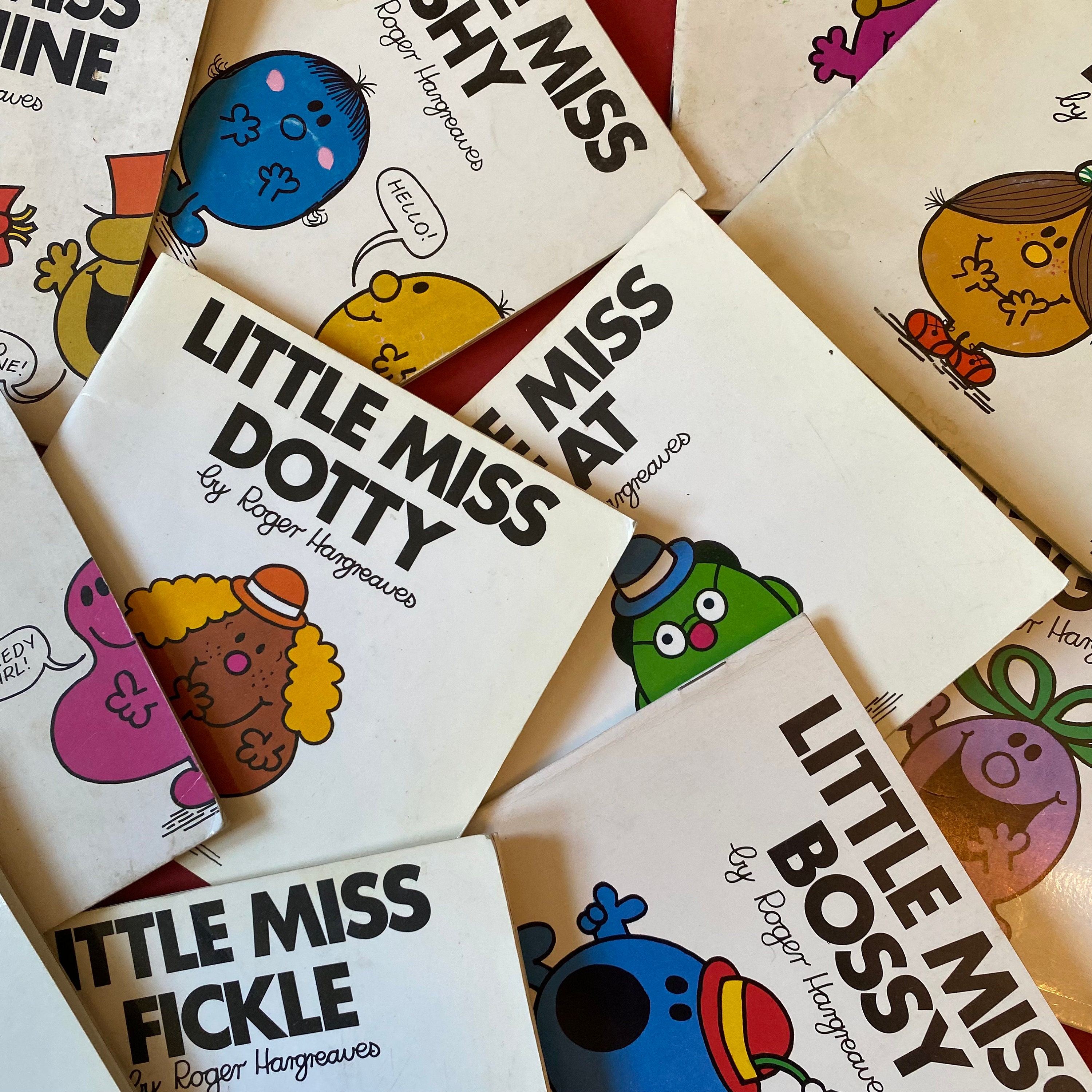 Little Miss 1980s Roger Hargreaves Books Original Vintage - Etsy UK