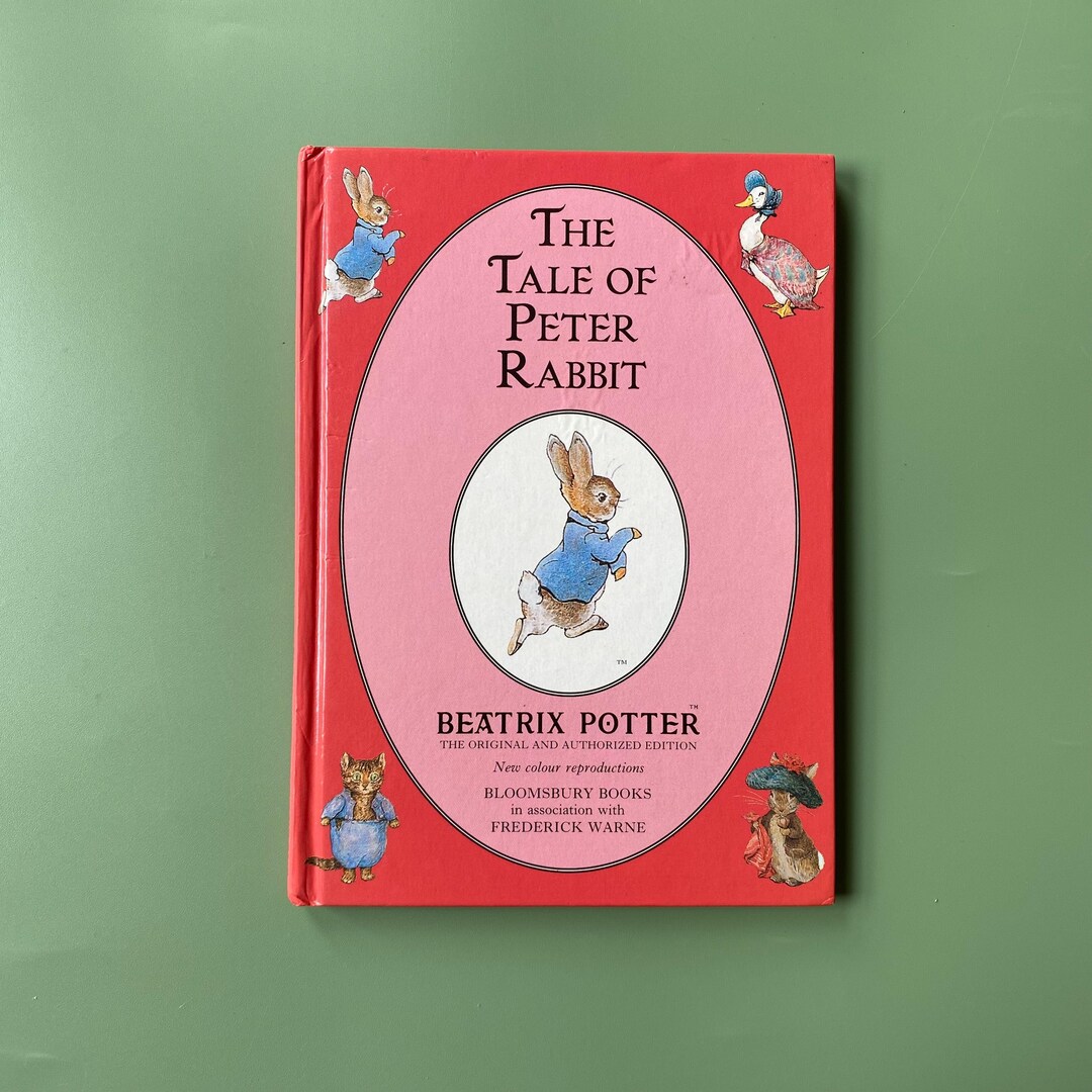 Peter Rabbit Book Beatrix Potter Red Books 1993 Beatrix Potter Bedtime ...