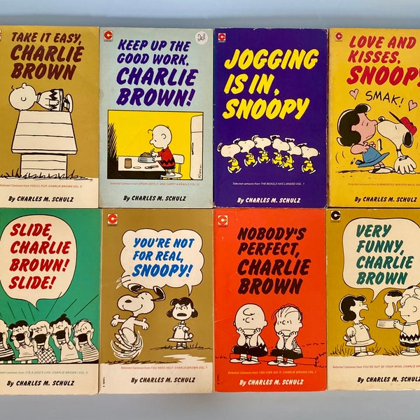 Charlie Brown Books - Etsy