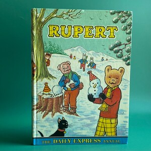 1974 Vintage Rupert the Bear Annuals Not Price-clipped Children's ...